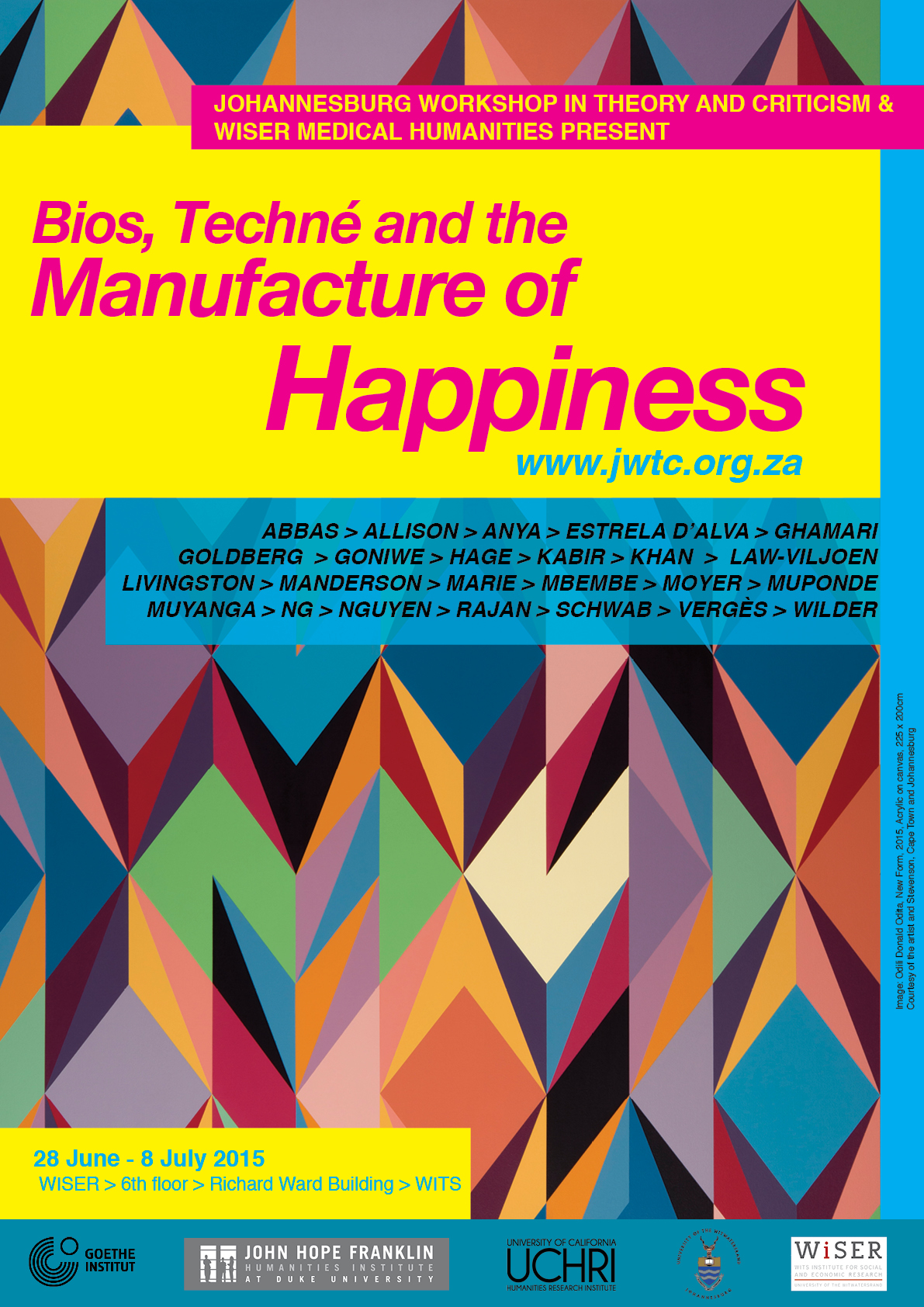 Public Events at the JWTC | Wits Institute for Social and Economic Research